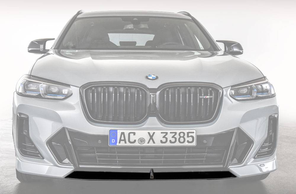 AC Schnitzer Front Splitter For BMW X3 G01 With M Aerodynamic Package ...