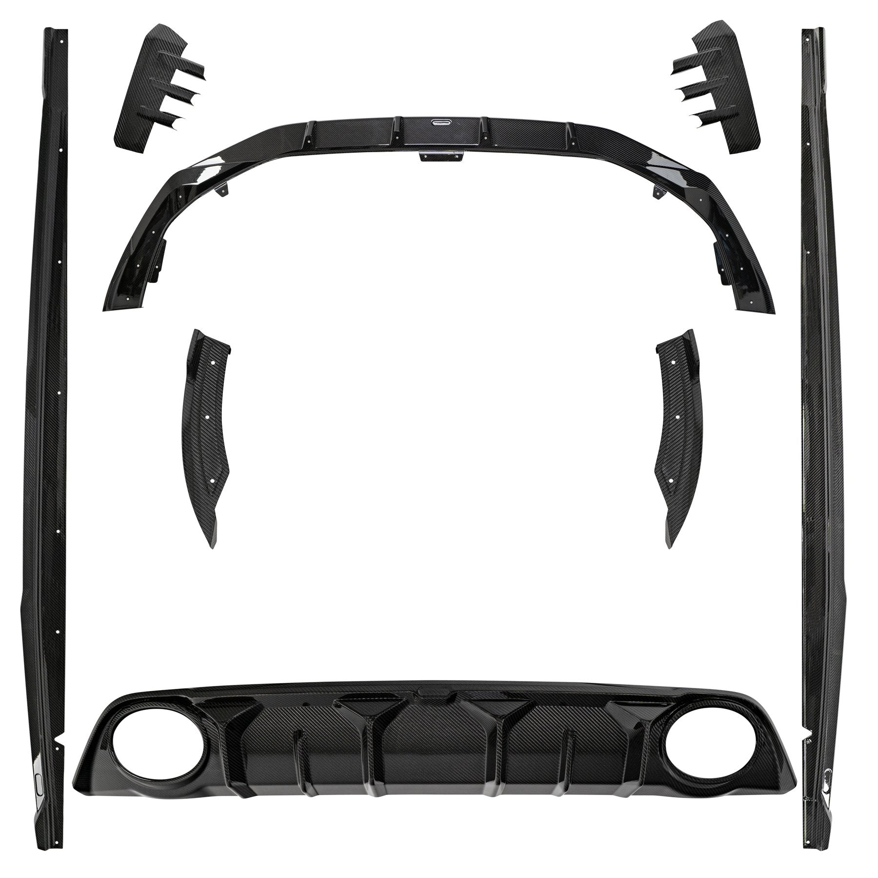 Audi RS3 8Y Hatchback Carbon Fibre Full Body Kit by Urban (2021 ...