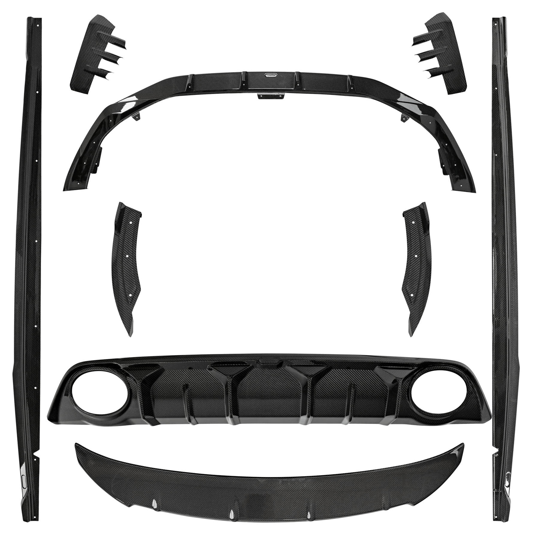 Audi RS3 8Y Saloon Carbon Fibre Full Body Kit by Urban (2021+) - Prices ...