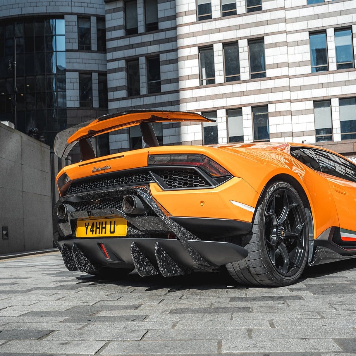 Lamborghini Huracan Performante Full Forged Carbon Fibre Rear Diffuser ...
