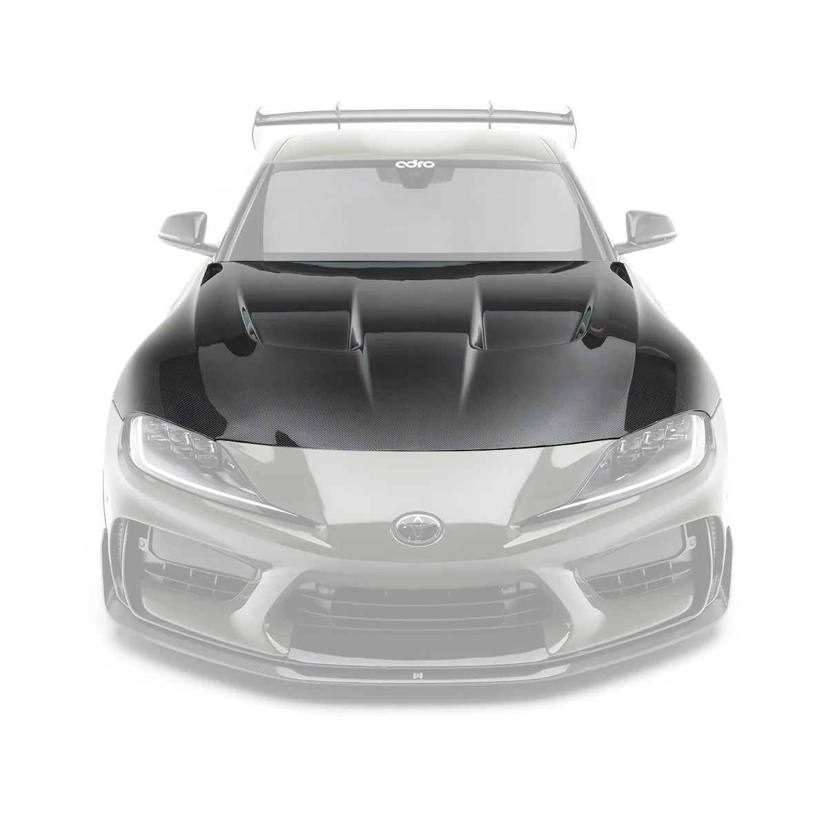 Toyota GR Supra Mk5 Carbon Fibre Front Bonnet Hood by Adro (2019 ...